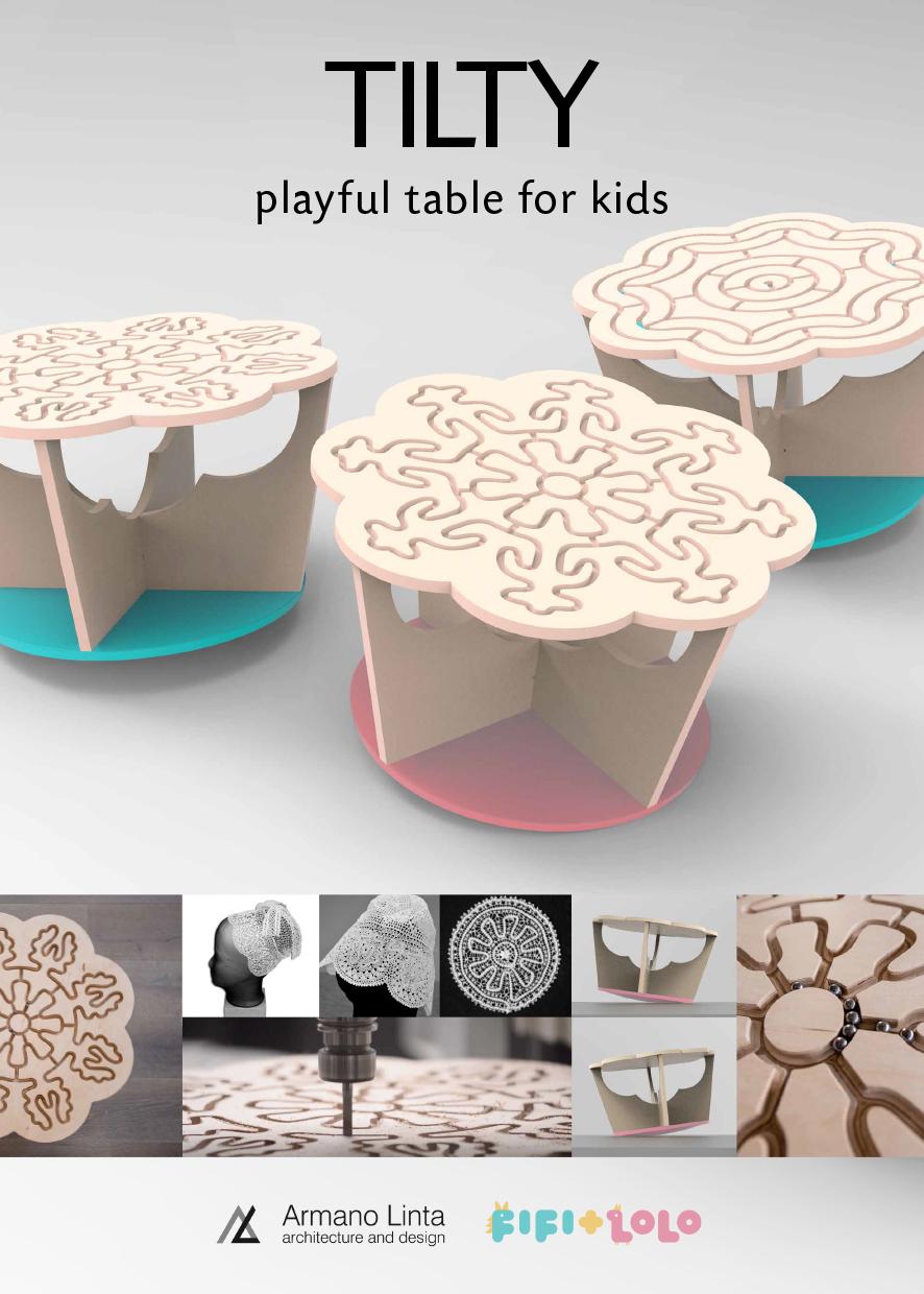 TILTY toy-table | Armano Linta