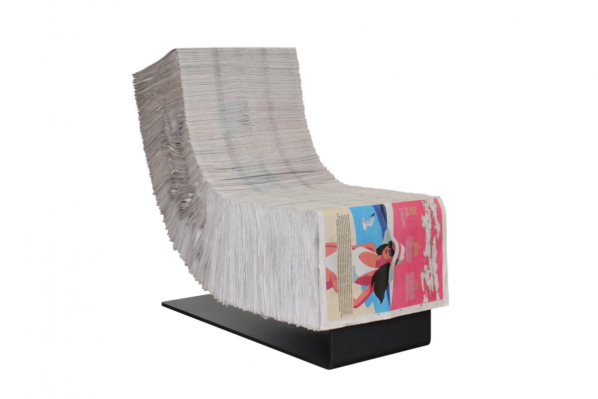 365-newspaper chair | Armano Linta